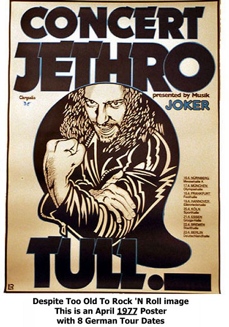 jethro tull - Posters, JETHRO TULL Archive & Reference centre ...